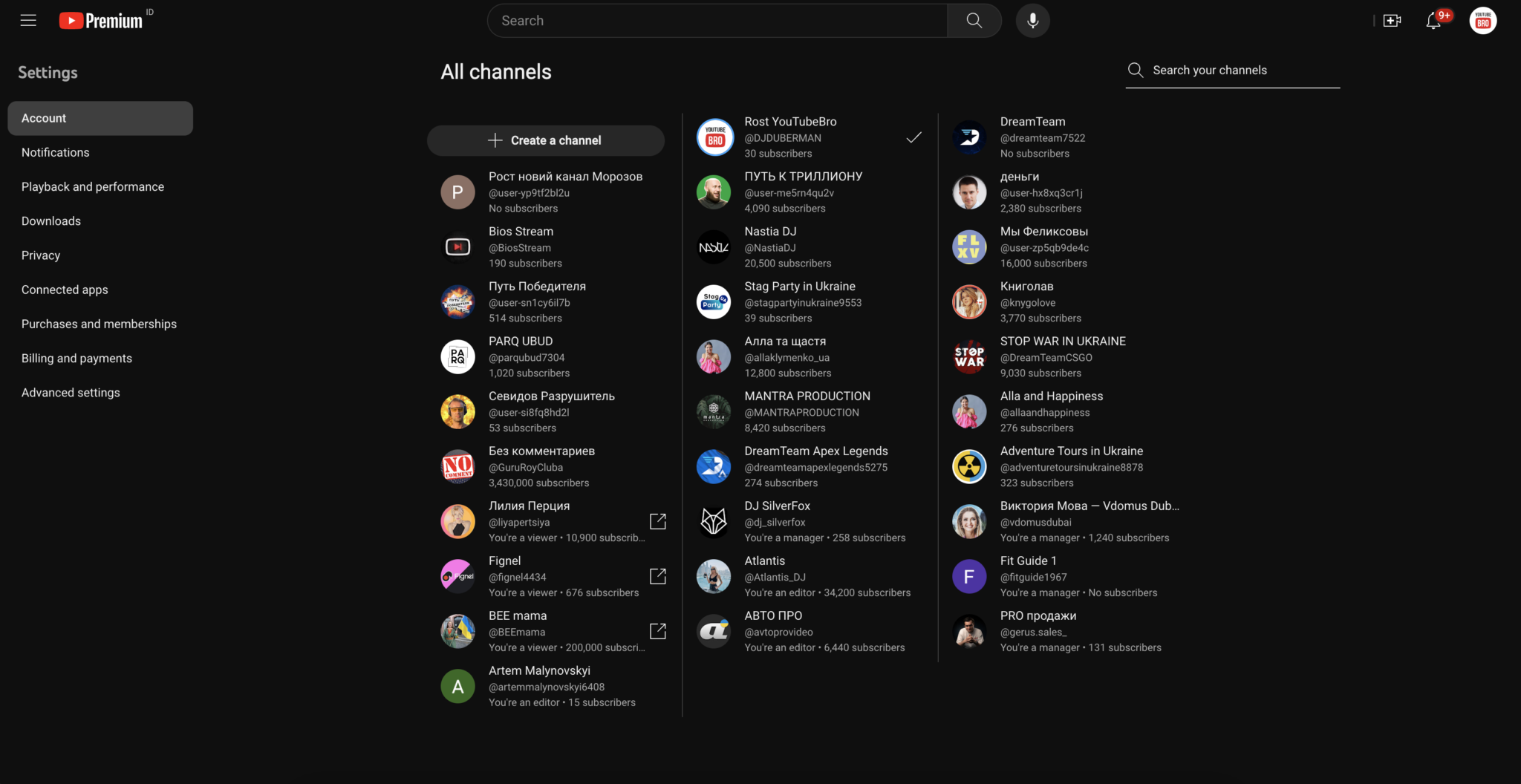 How to add an administrator to a YouTube channel - step-by-step instructions